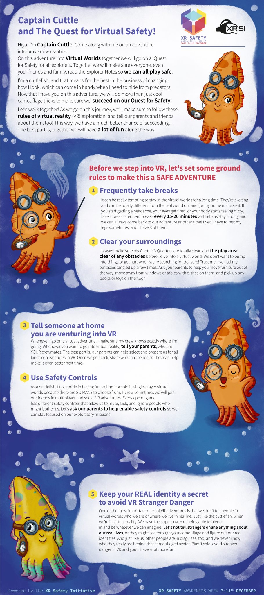 Captain Cuttle and The Quest for Virtual Safety! - X Reality Safety ...