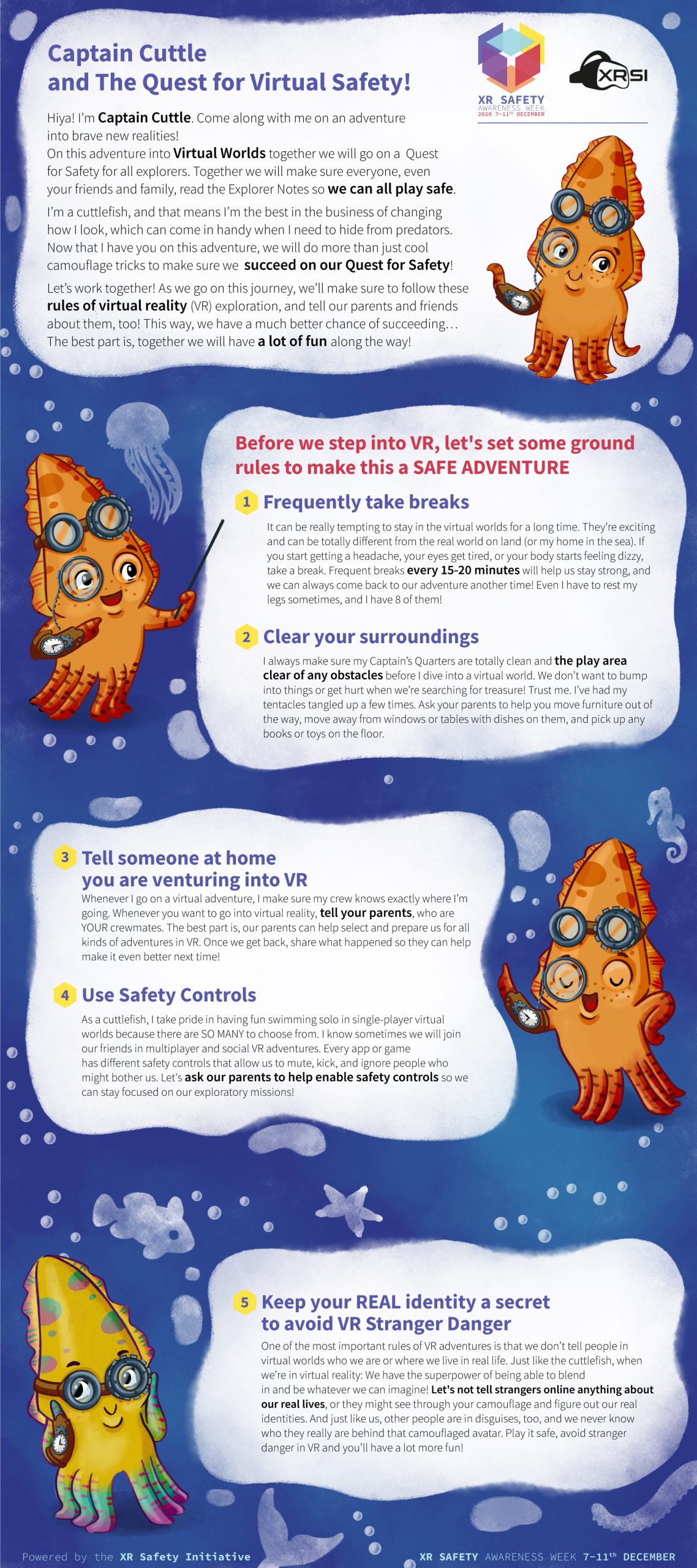 Captain Cuttle and The Quest for Virtual Safety! - X Reality Safety ...