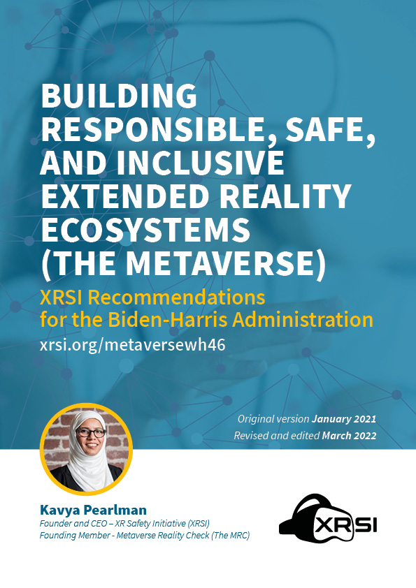Research & Standards - X Reality Safety Intelligence (XRSI)